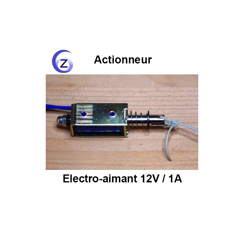 Electroaimant solenoide réactif, rapide pour installations, percussions ...